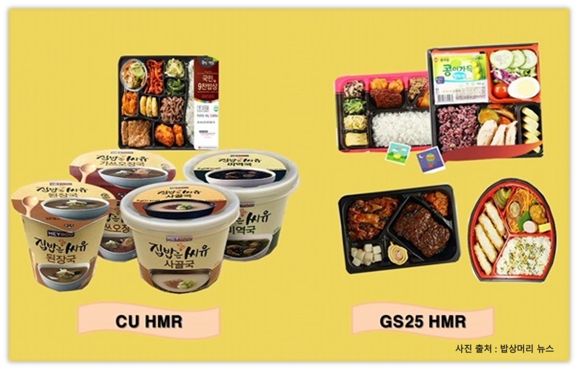 R.G : HMR 식품에 대한 모든 것