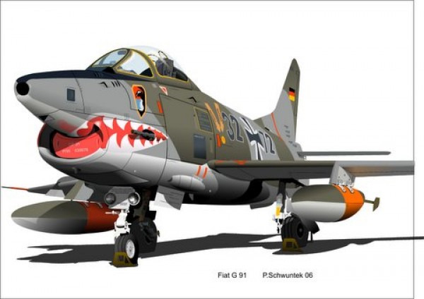 소련 기갑부대의 천적, FIAT G91