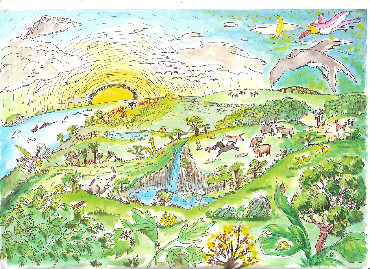 복음을 위해 기록된 창세기 (001 천지창조)