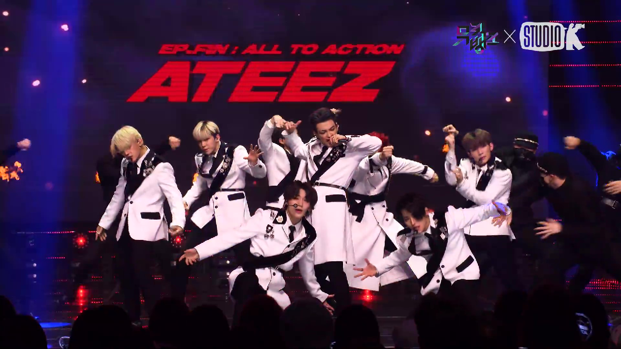 다음연예 | [K-Choreo] ATEEZ 직캠 WONDERLAND (ATEEZ Choreography) l @MusicBank ...