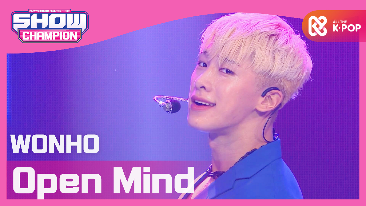 다음연예 | [SOLO HOT DEBUT] 원호 - Open Mind (WONHO - Open Mind) - Show ...