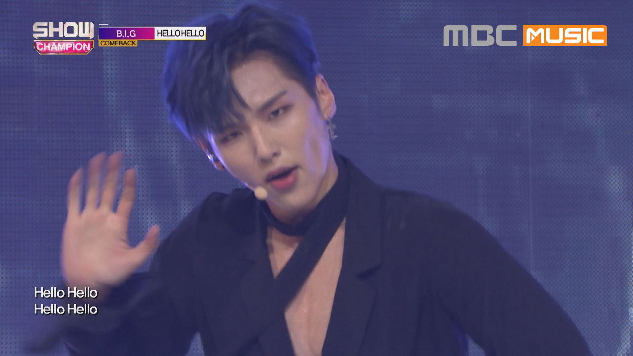 다음연예 | 비아이지 - 헬로 헬로 (B.I.G - Hello Hello) - show champion 229회
